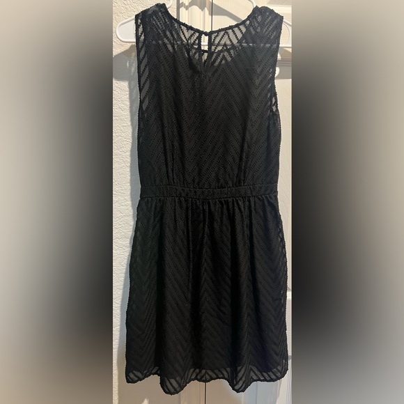 Dresses | Raised Pattern Black Dress | Poshmark